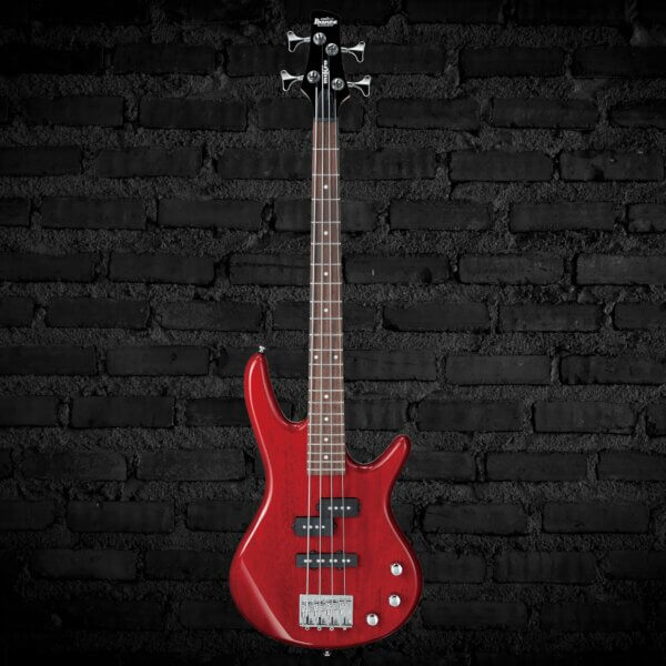 Ibanez miKro GSRM20 Bass Guitar - Transparent Red - Hubbard Music