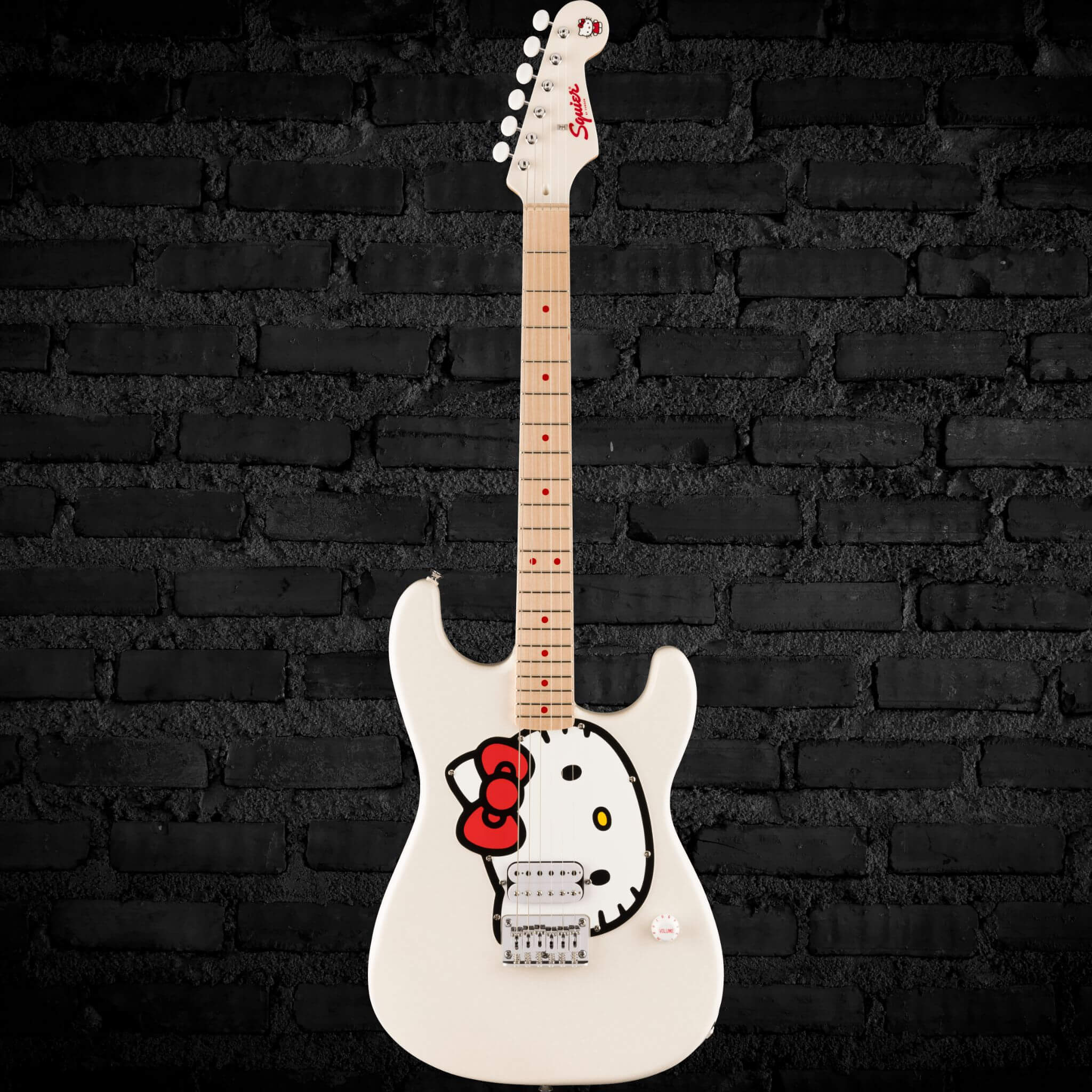 Fender x Hello Kitty Stratocaster - White - Hubbard Music